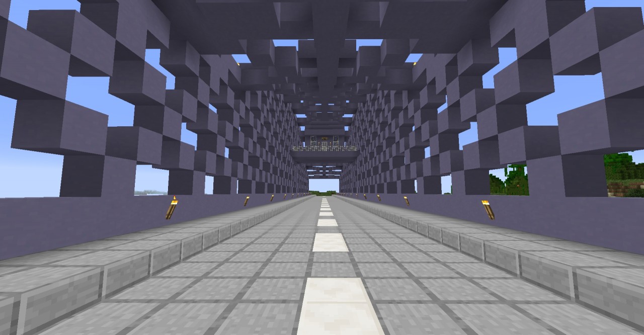 The New Dinnerbone Bridge Minecraft Map