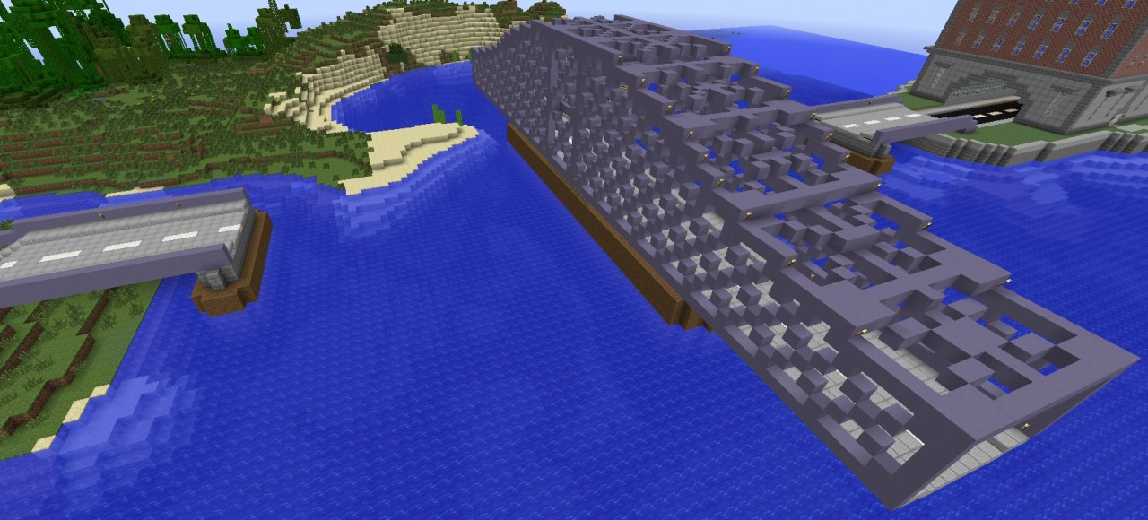 The New Dinnerbone Bridge Minecraft Map