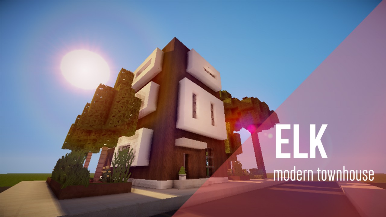 Elk - A Modern Townhouse Minecraft Map
