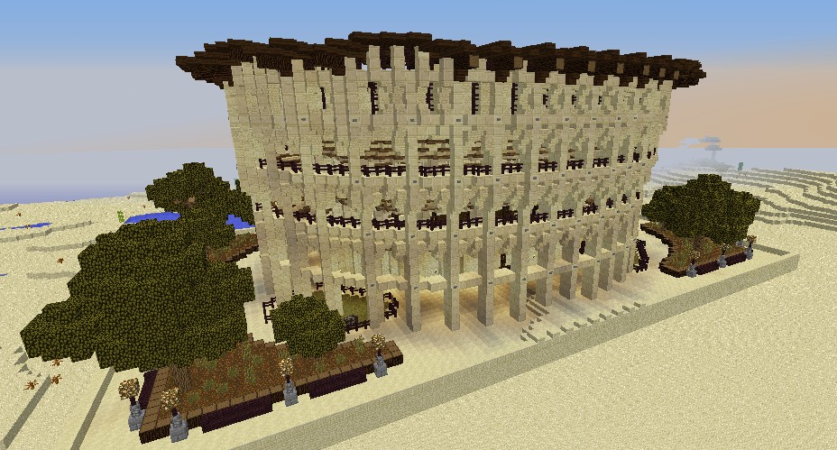 Roman Arena | Factions Spawn Minecraft Map