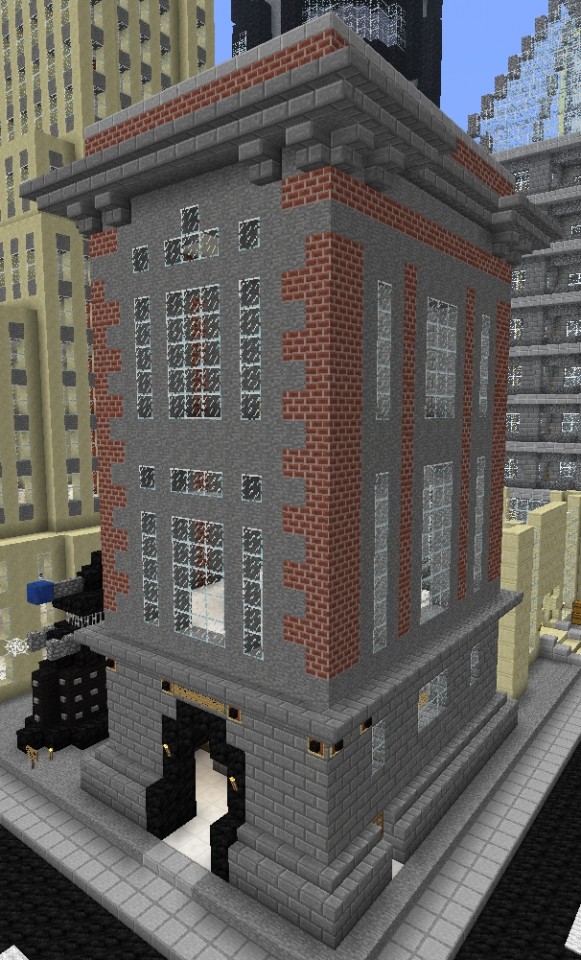 The Mounthattan Fire Station Minecraft Map