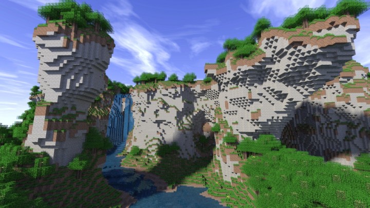 Floating Hub Terraform Minecraft Map