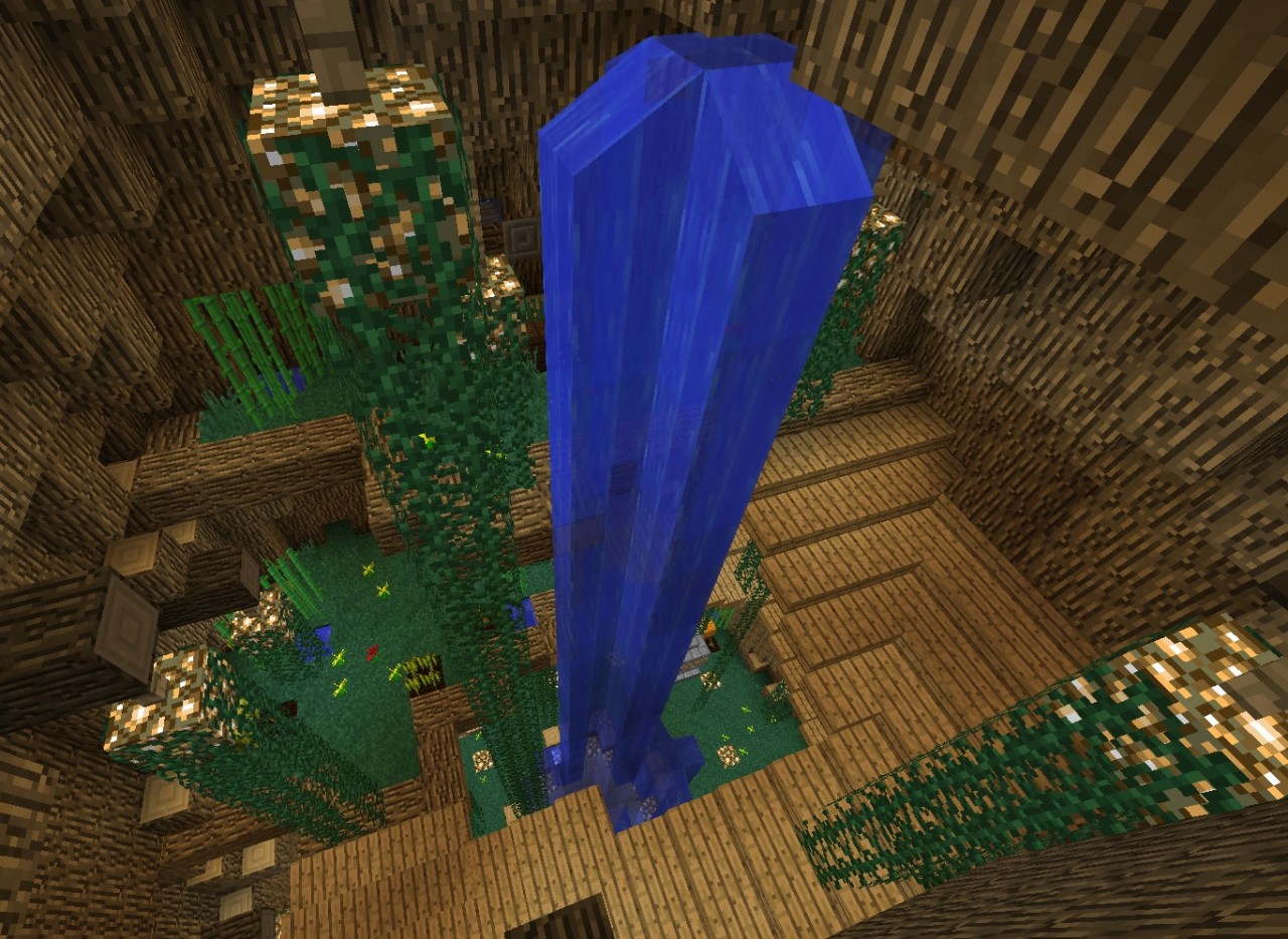 Floating Island with Giant Tree Minecraft Map