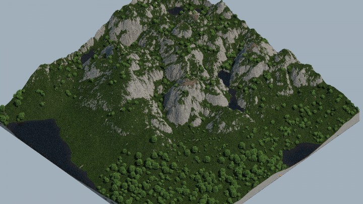 Renders of World machine terrain I made Minecraft Map