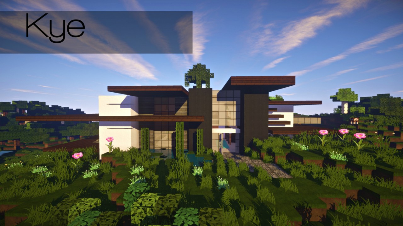 Kye | Modern home Minecraft Map