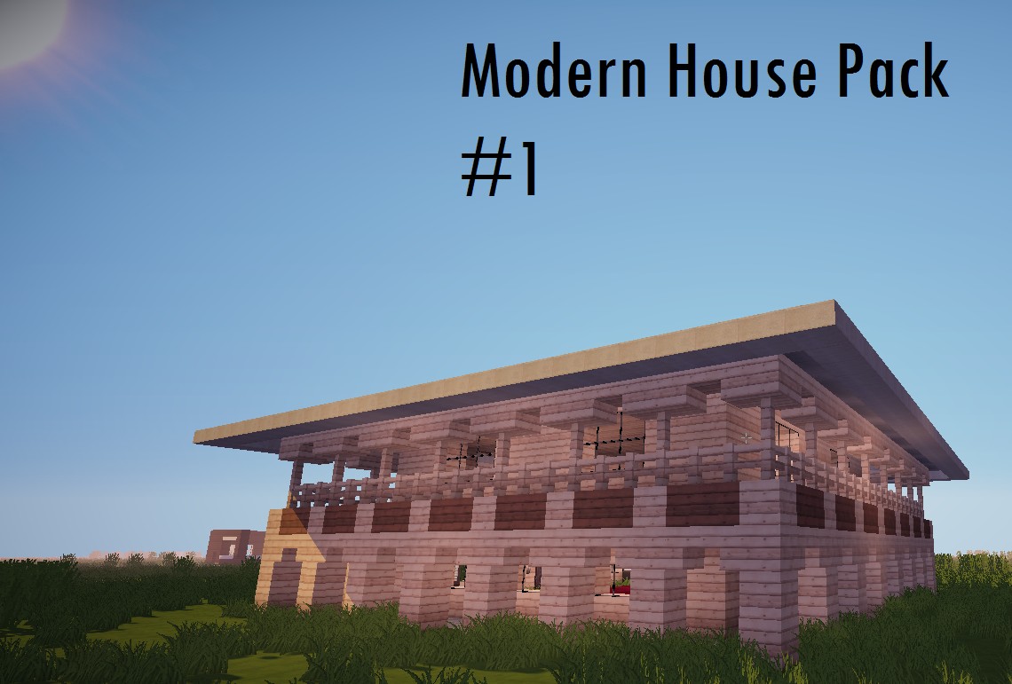 Modern House Pack #1 Minecraft Map