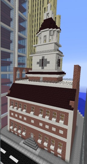 Independence Hall Minecraft Map