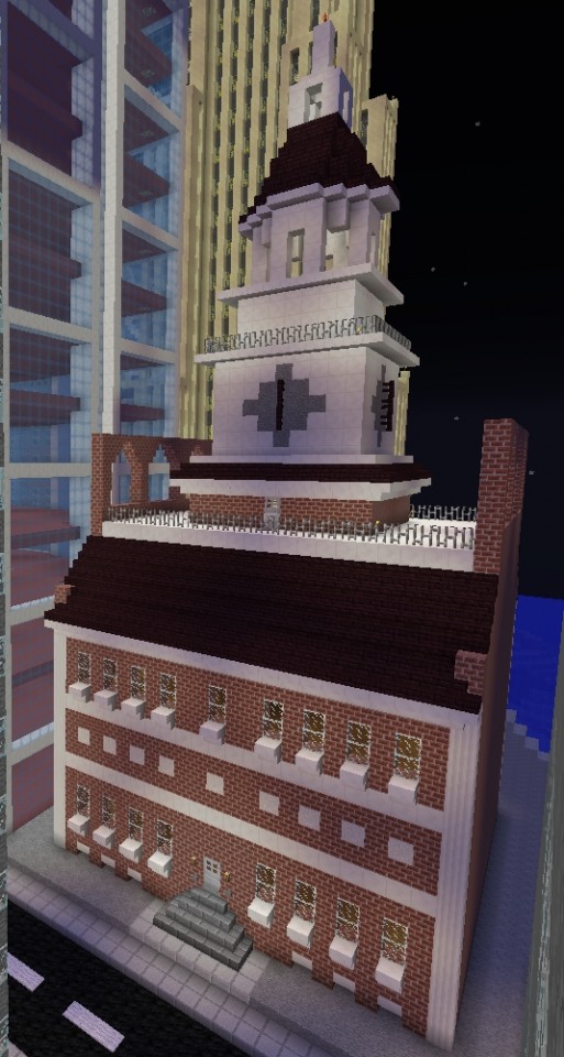 Independence Hall Minecraft Map