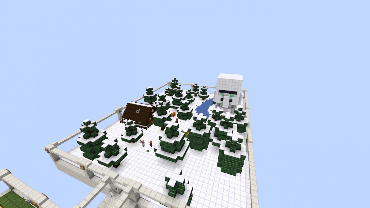 Sky Village Minecraft Map