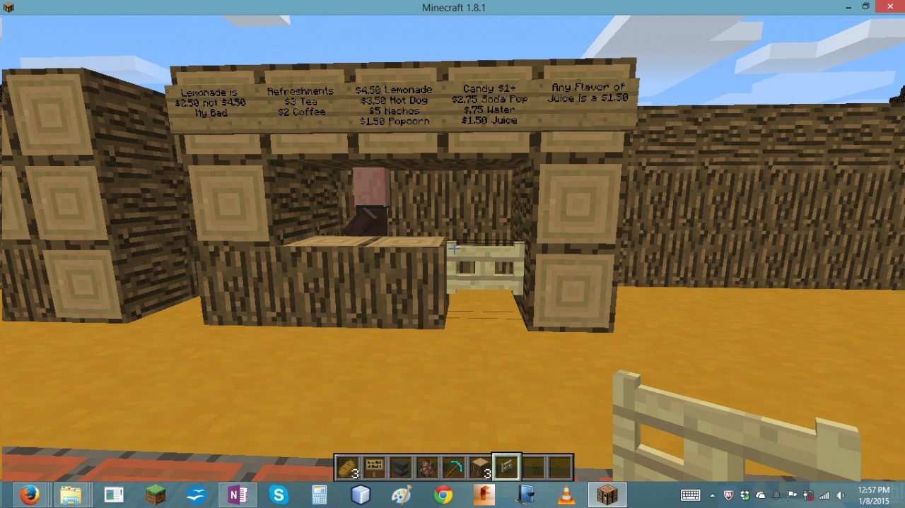 Block City Bowling Alley Minecraft Map