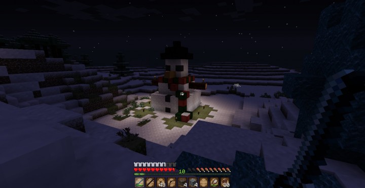 Snowman Minecraft Map