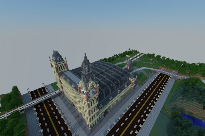 Spawn Main Station Minecraft Map