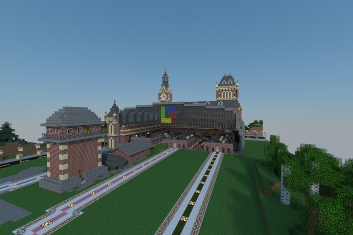 Spawn Main Station Minecraft Map
