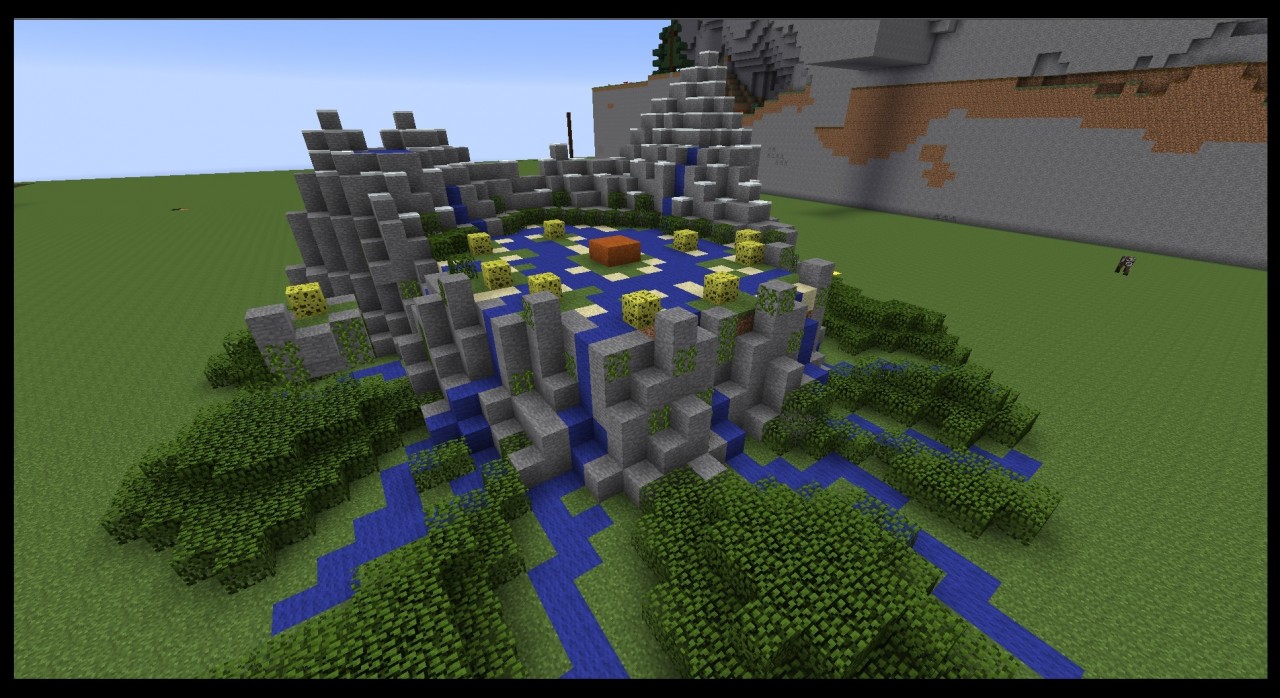 Floating Hub Terraform Minecraft Map