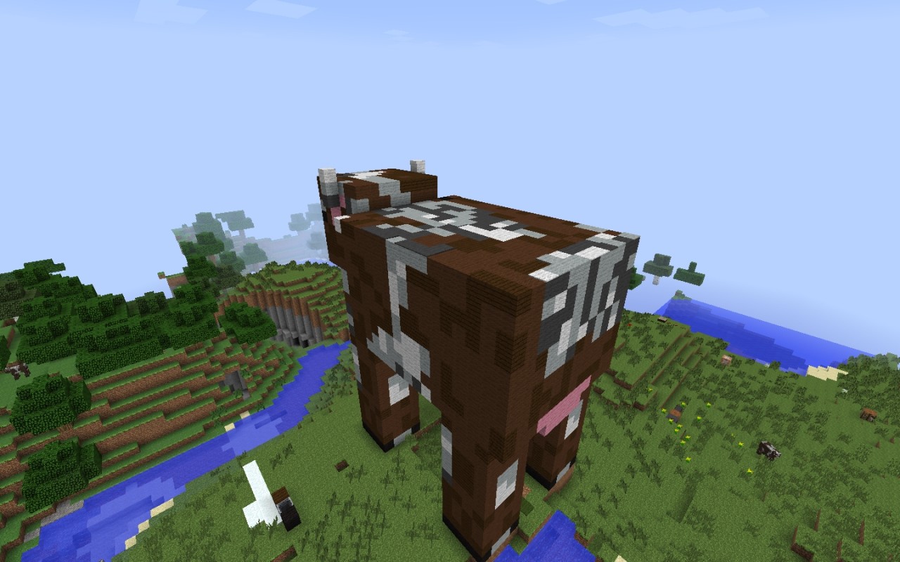 Statue of a Cow Minecraft Map