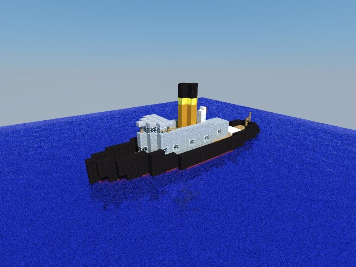 Tug boat Minecraft Map