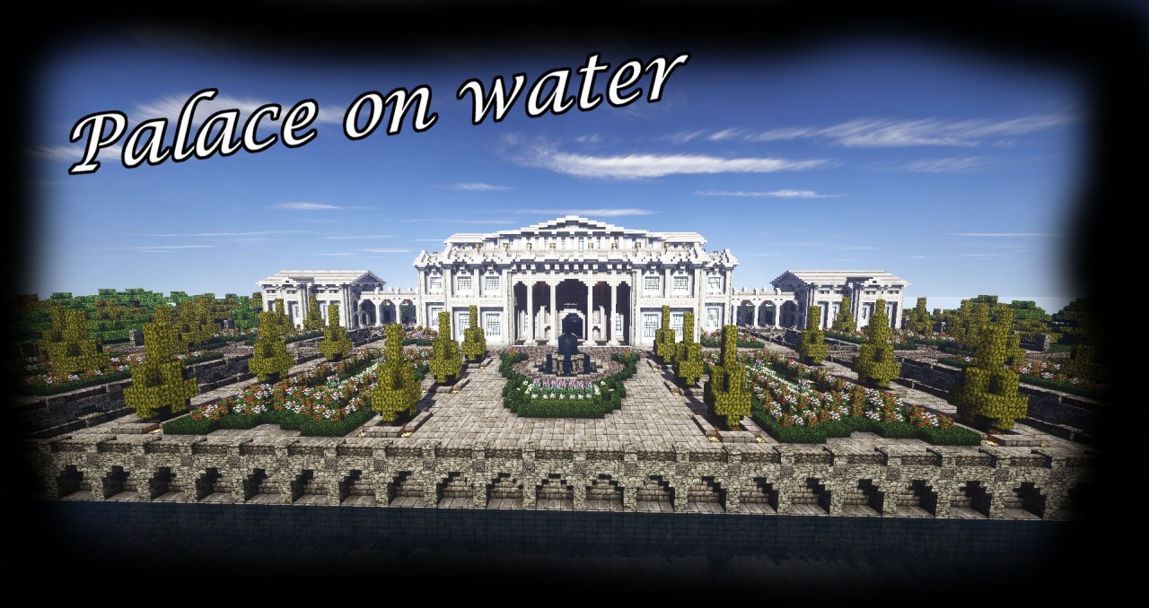 Palace on water Minecraft Map