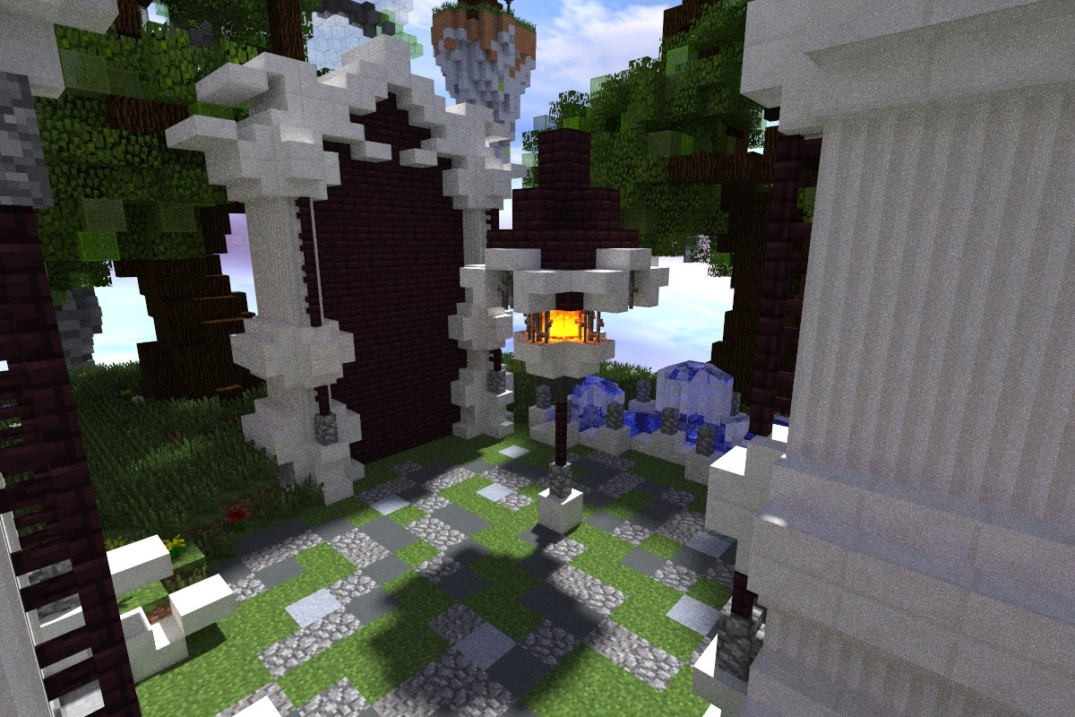 Vortex Network Skyblock Spawn Minecraft Map