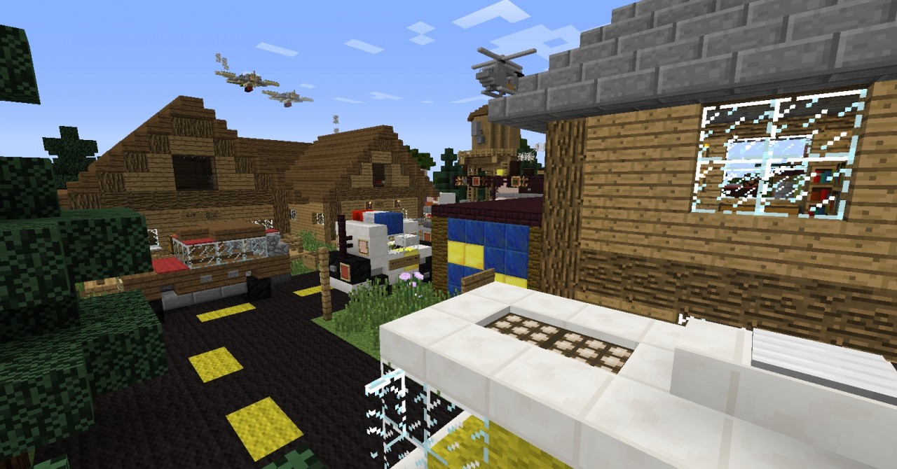 Minecraft Minertown 1927 V2 North County Minecraft Map