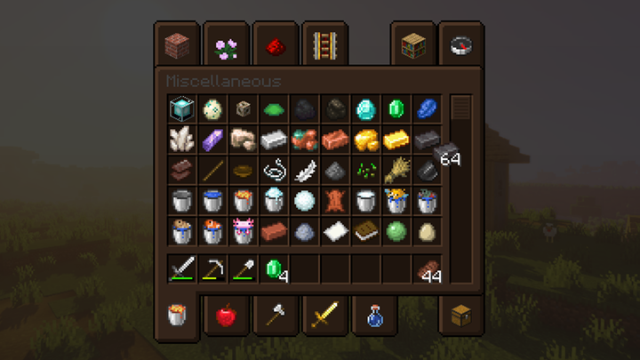 KrisKringle's Lush GUI Minecraft Texture Pack