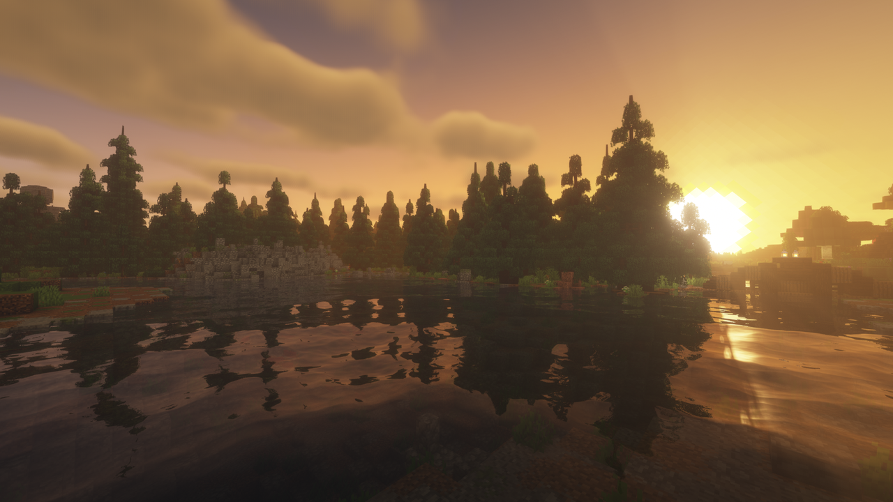 My custom survival forest (with hidden cult activity) Minecraft Map