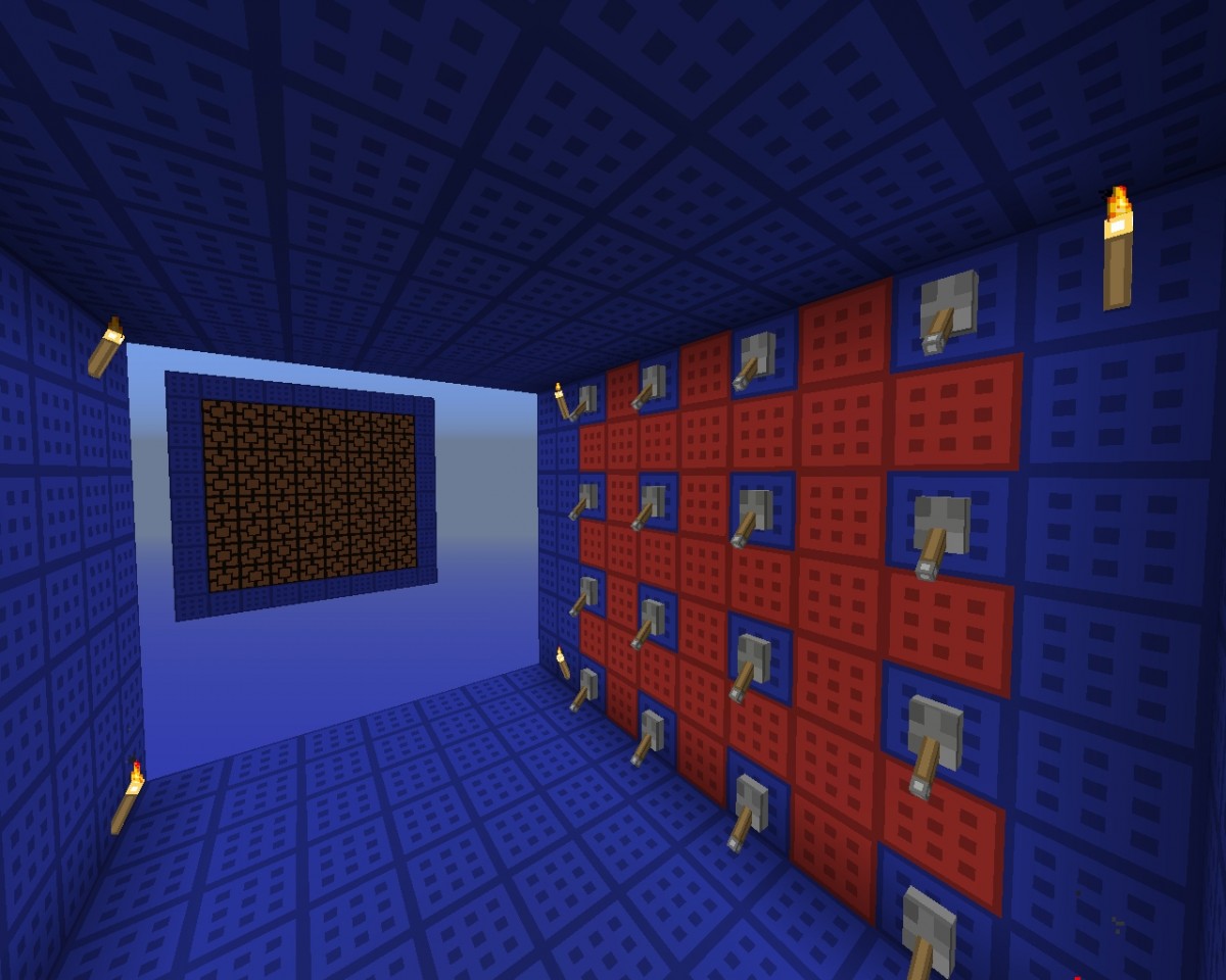 8x8 Display Minecraft Map