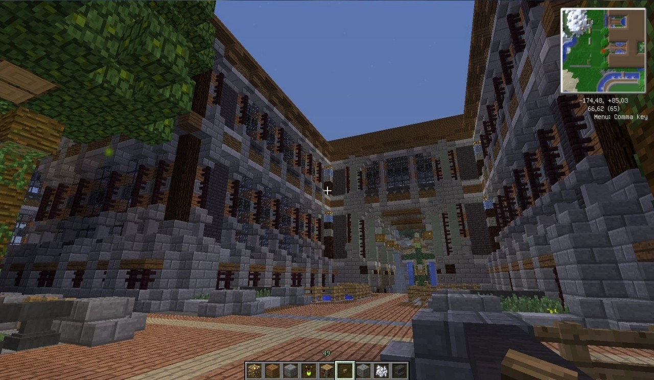 Library Central Minecraft Map