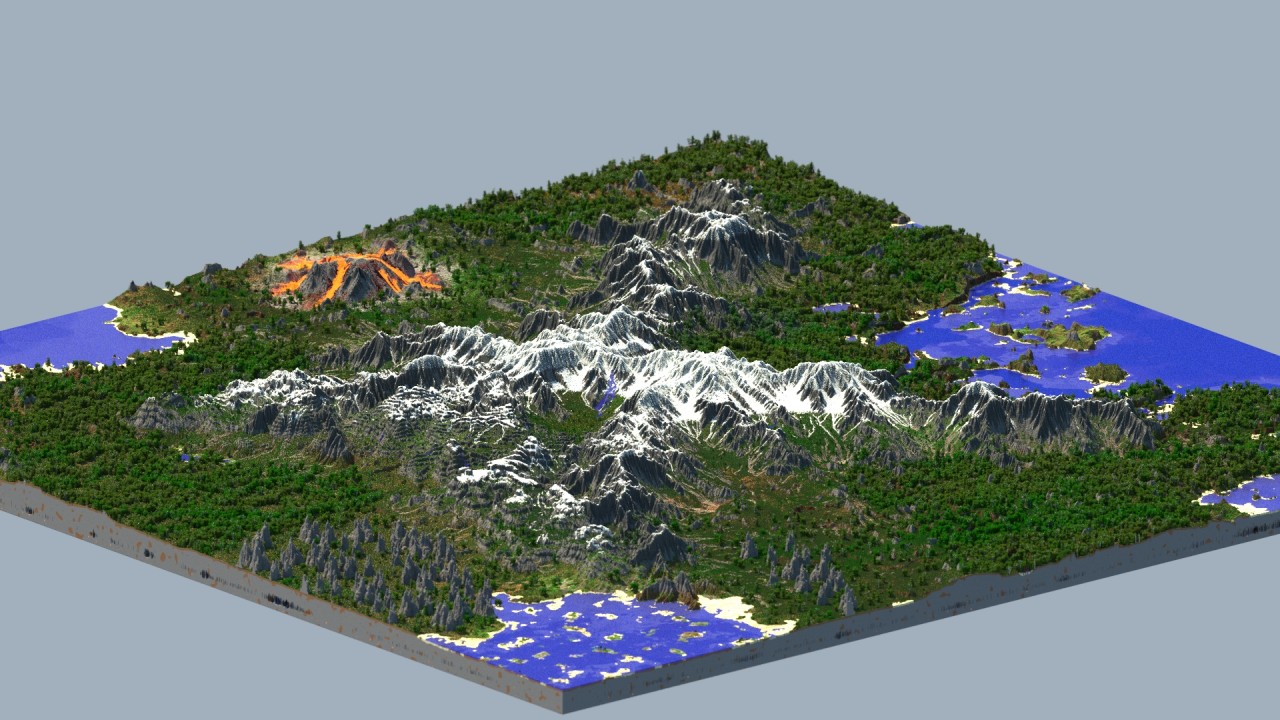 4k CUSTOM MAP #1 - Ibutalis Minecraft Map