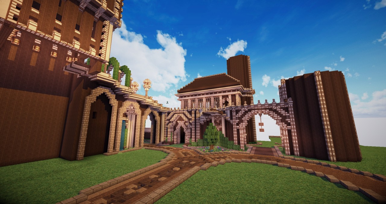 NovaCore PlotWorld Spawn Minecraft Map