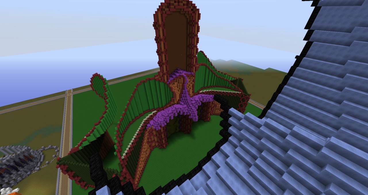 [Arrêt] First megabuild – Deltria Minecraft Map