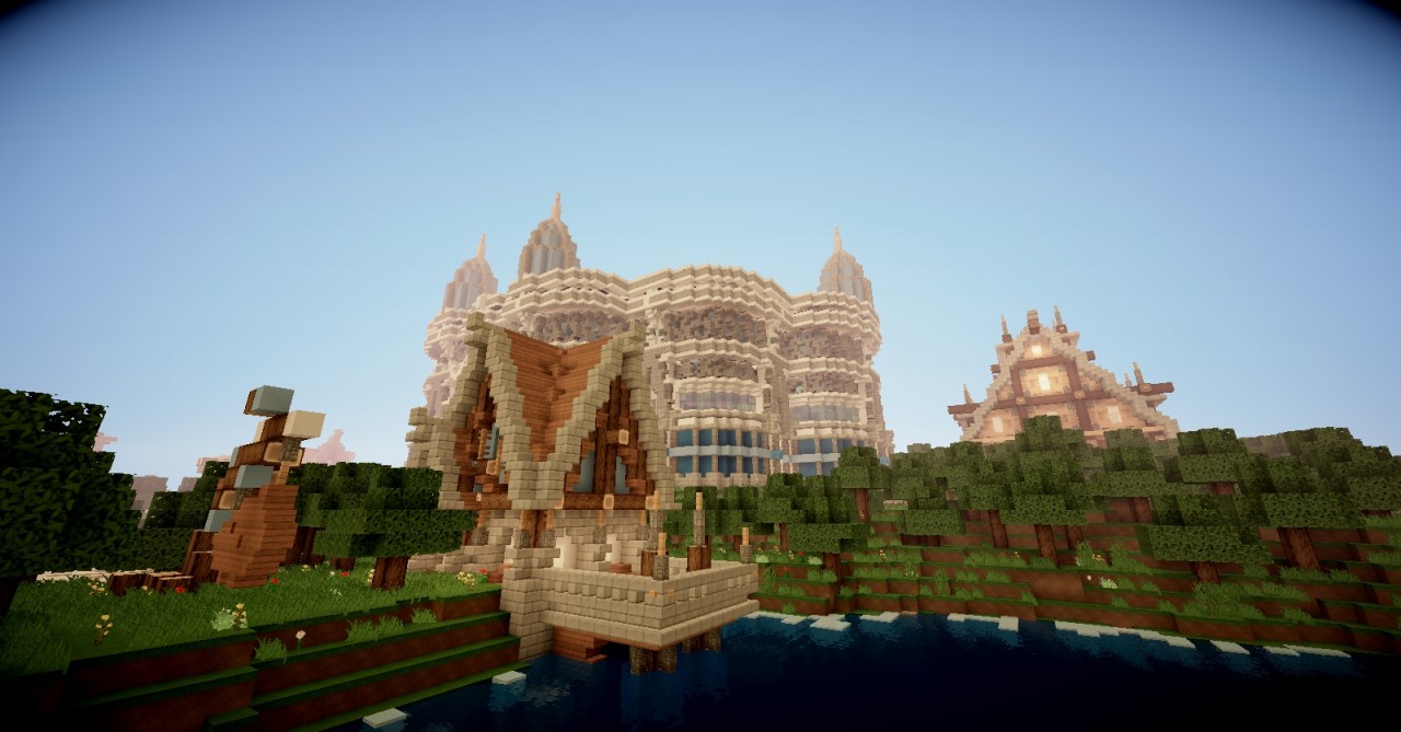 Creative Server Spawn Minecraft Map