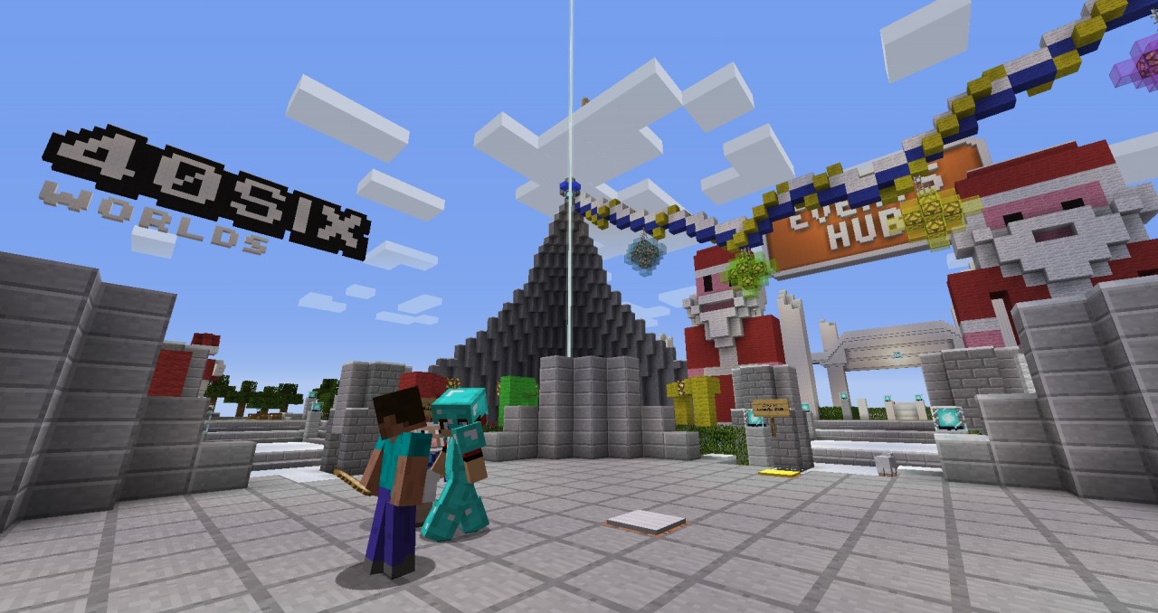 40six Worlds: Multiworld Survival Minecraft Server Minecraft Server