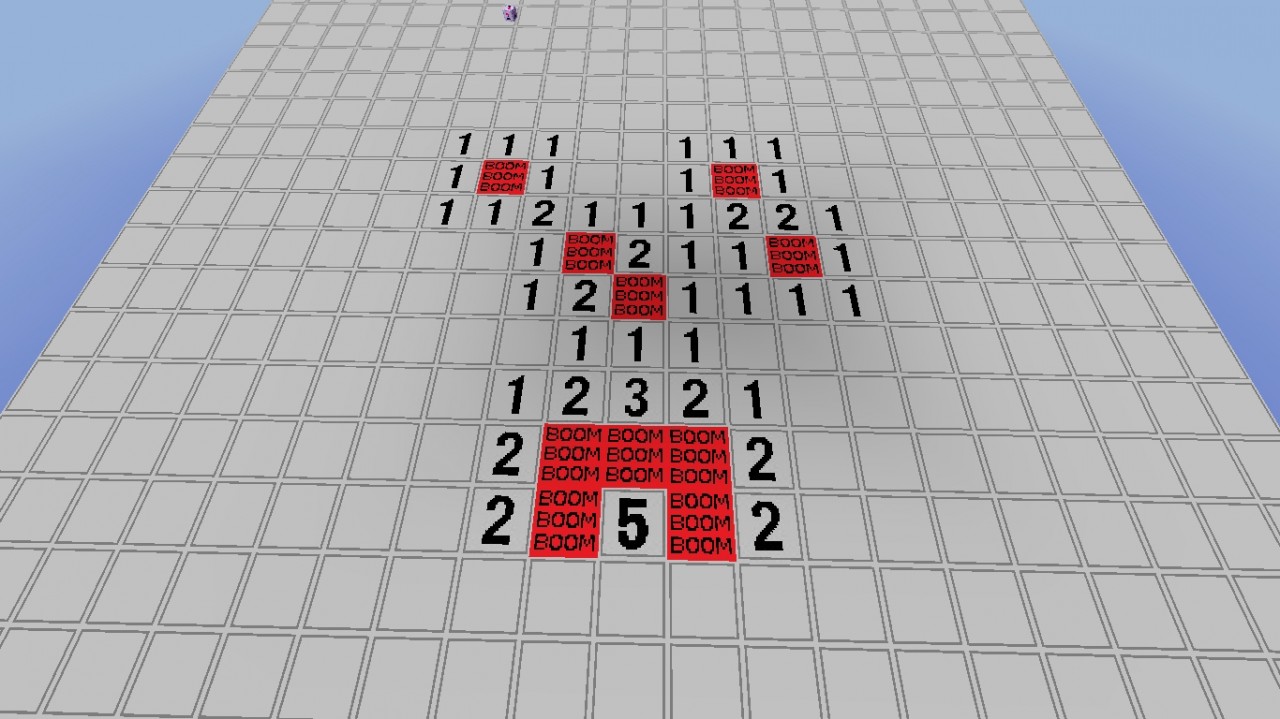 MineSweeper Minecraft Map