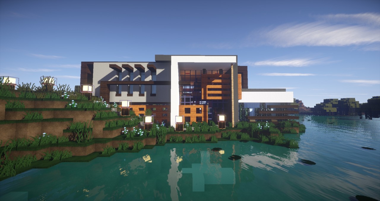 Clane | Modern House Minecraft Map