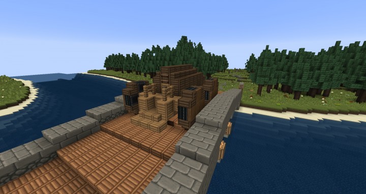 Salamander Cannon Minecraft Map
