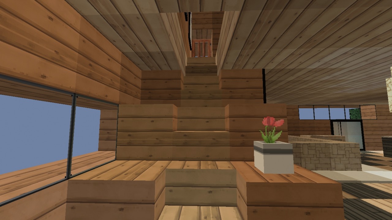 Modern Treehouse Mansion Minecraft Map