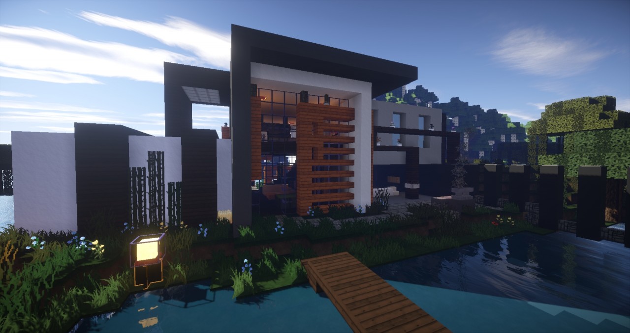 Clane | Modern House Minecraft Map