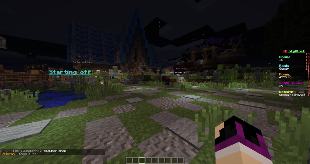 UnchainedMC Network - 1.8 | Factions | Op PvP | SkyWars | Creative | SkyBlock | Guns Minecraft ...