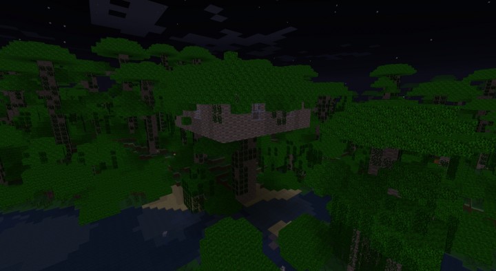 Tree Hut Minecraft Map