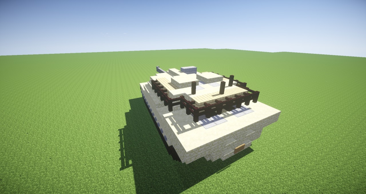 M1 Abrams Tank - Minecraft Build Minecraft Map