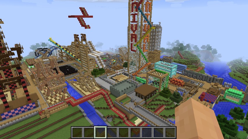 rockTOP Amusement & Water Park Minecraft Map