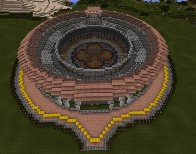 roman pvp arena Minecraft Map