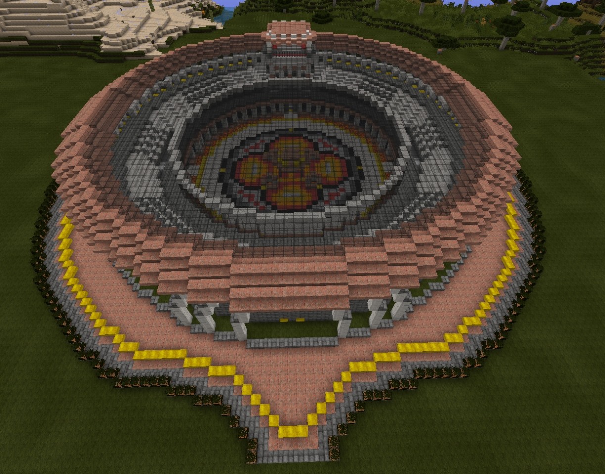 roman pvp arena Minecraft Map