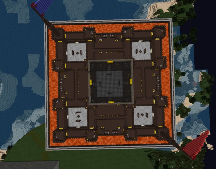 Paintball Castle ( mini Game - paintball ) Minecraft Map