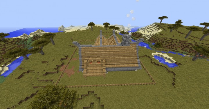 Safari Lodge (queue safari music) Minecraft Map