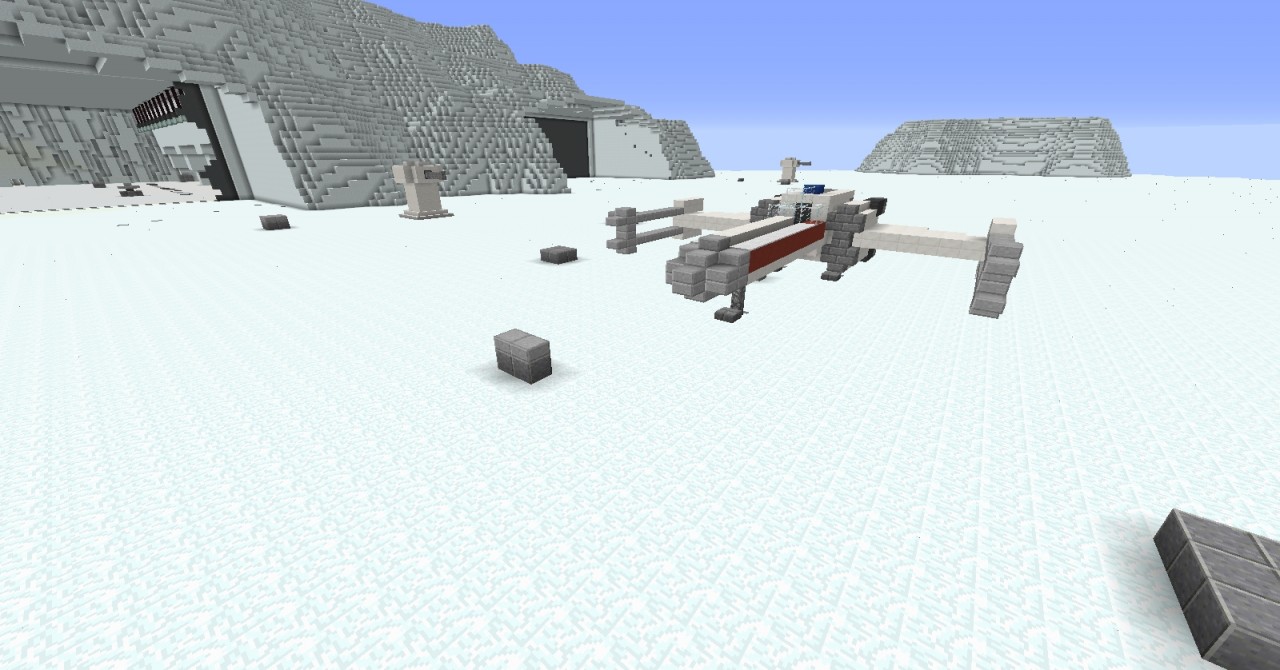Star Wars Battle In The Snow Minecraft Map