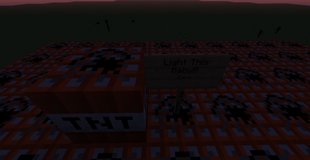 10x10x13 Blocks of TNT!!! "Boom." Minecraft Map
