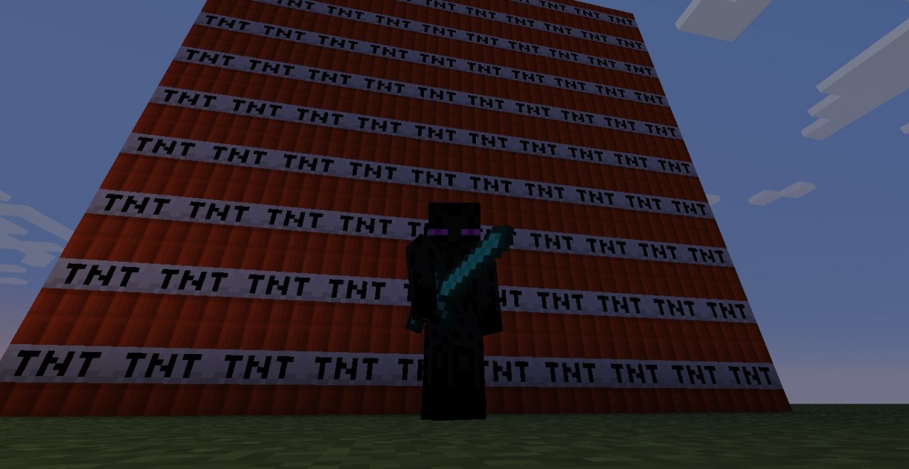 10x10x13 Blocks of TNT!!! "Boom." Minecraft Map