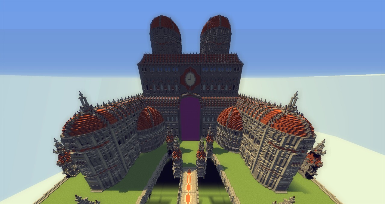 Germango Medieval Style - Large Server Hub [565x565] Minecraft Map