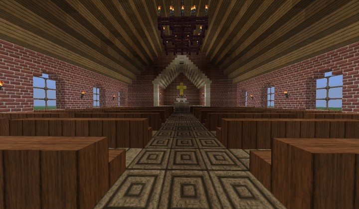 Simple Church Minecraft Map